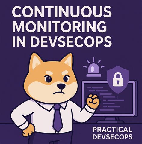 devsecops cybersecurity continuousmonitoring securitybydesign