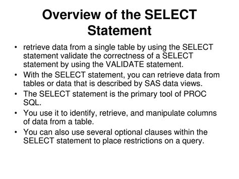 What Is Sql Structured Query Language Sql Is A Standardized Widely