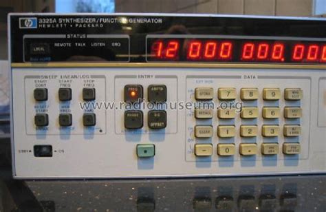 Synthesizer Function Generator Equipment Hewlett Packard Hp
