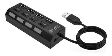 Usb4 Port 2 Splitter With Switch Hub 4 Hole Switch Hub Usb2 Mercadolivre
