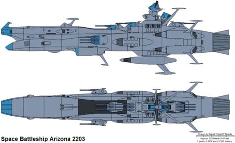Star Blazers Fleet Battle Ship Diagrams Uss Arizona Battleship