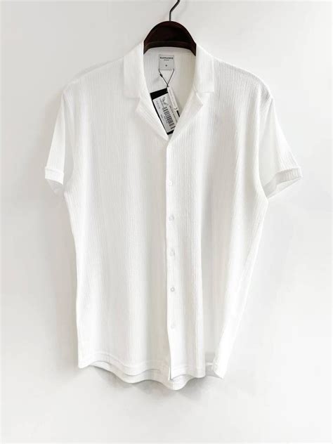 پیراهن مردانه پارچه لنین خنک تابستانی