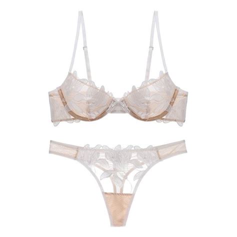 歐美性感蕾絲內衣女超薄網紗拼接內衣大胸顯小大碼文胸套裝胸罩現貨新款女性內衣褲 Yahoo奇摩拍賣