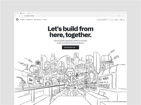 Github Dribbble