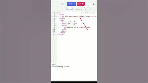 How To Link Css File To Html File 🤔 Youtube