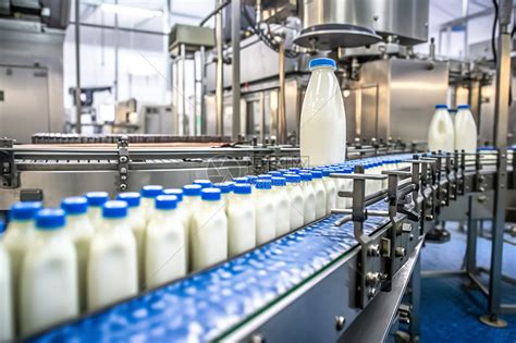 乳制品生产流水线高清图片下载 正版图片600484104 摄图网