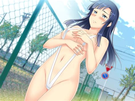 露出プレイ 委員長 一人だけ全裸で体育祭 すごろくネイキッド ビックサイズCG集 WhiteCute AlphaNuts DOJINDB 同人DB