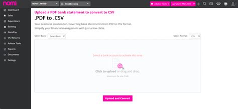 Nomis Pdf To Csv Converter For Accurate And Fast Data Management