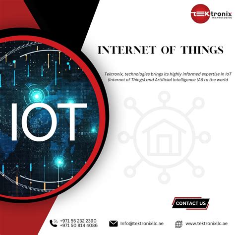 Tektronix Technologies Of Dubai And Abu Dhabi Provides Internet Of Things Implementation