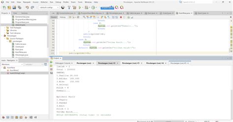 Program Kasir Perulangan