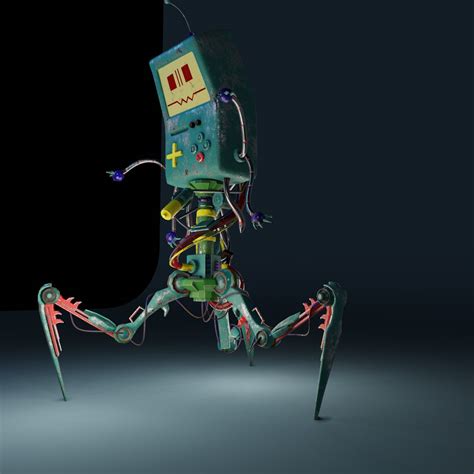 Bmo Adventure Time Robot 3d Model Turbosquid 2243250