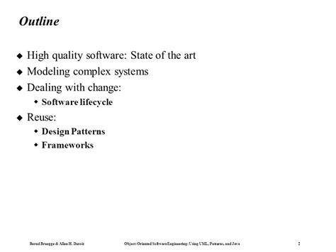Using Uml Patterns And Java Object Oriented Software Engineering