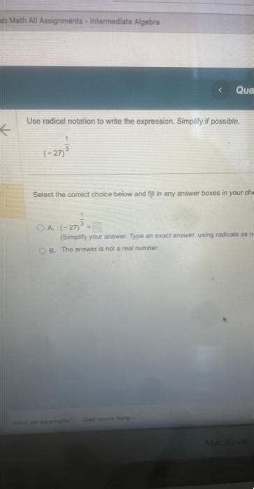 solved use radical notation to write the expression