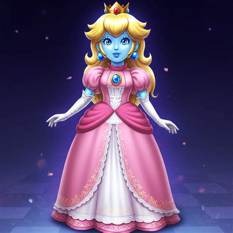 Request Princess Peach Blue Skin Images By Longskirtworld On Deviantart