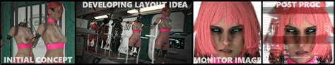 Done This As An Entry Into The Sexy Robot Comp Mild Nudity