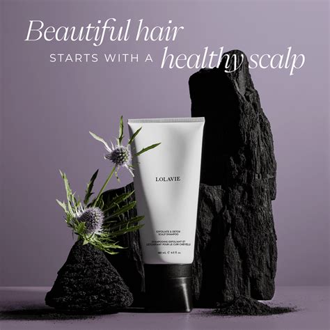 Exfoliate And Detox Scalp Shampoo To Remove Flakes And Greasy Buildup Lolavie