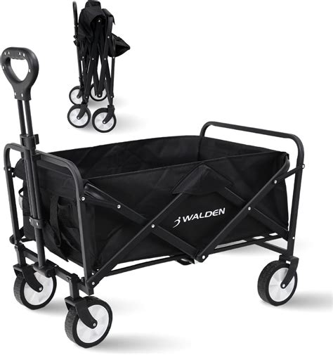 Carrello Pieghevole Pieghevole Da Spiaggia Con Grande Capacità Robusto