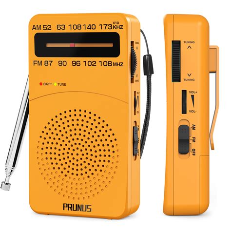 Prunus J 166 Draagbare Radio Am Fm Achterclip Uit Vicedeal
