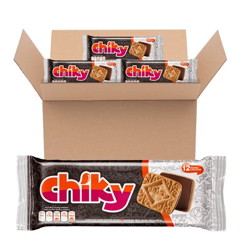 Chiky Chocolate Cookies 16 9 Oz Pack Of 3