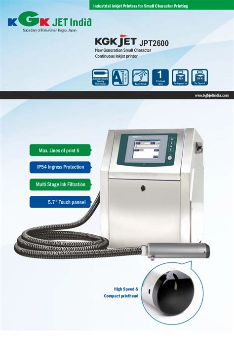 Automatic Coding Machine At Best Price In Kanchipuram By Kgk Jet India