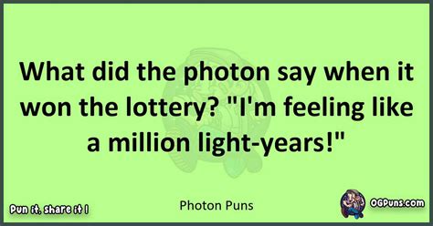 240 Photonic Puns A Luminous Avalanche Of Laughter