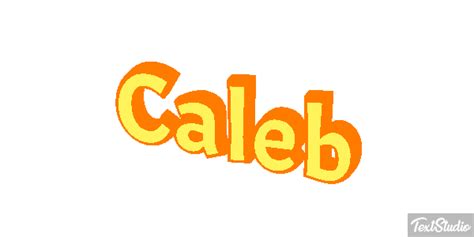 Caleb Name Animated  Logo Designs