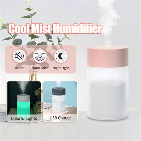🔥mini Air Humidifier With Essential Oil Led Air Diffuser Usb Humidifer