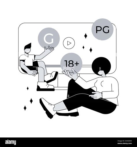 Content Rating Abstract Concept Vector Illustration Media And Tv