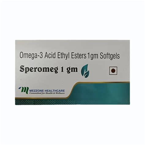 Omega 3 Acid Ethyl Esters Softgel Capsules At ₹ 290stripe Omega 3