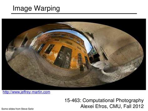 PPT Exploring Image Transformation Techniques For Computational Photography PowerPoint