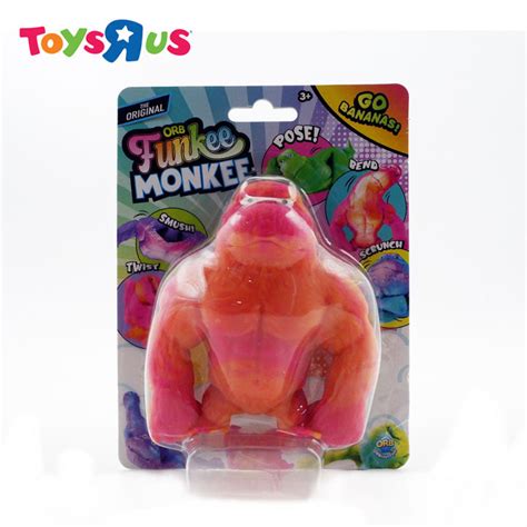 The Original Orb Funkee Monkee Mega Squishy Toys Go Bananas Orange Lazada Ph