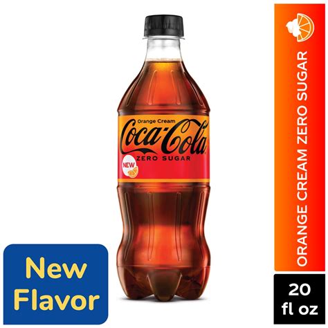 Coca Cola® Zero Sugar Orange Cream Soda Bottle 20 Fl Oz Ralphs