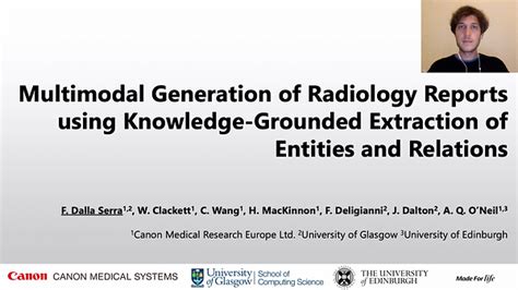 Underline Multimodal Generation Of Radiology Reports Using Knowledge