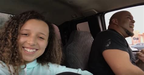 Teen Films Dad Singing In Car Leaves Millions Stunned By What She