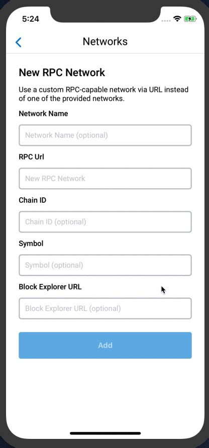 Keyboard Hide Inputs On Add Custom RPC Network IOS Issue 734 MetaMask Metamask Mobile