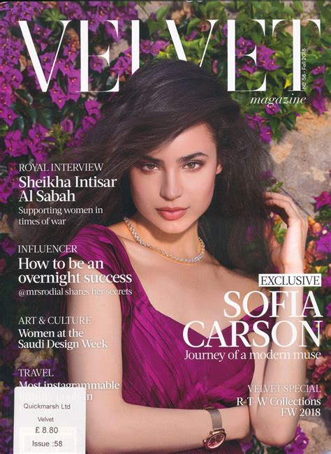 Sofia Carson In Velvet Magazine 2018 Hawtcelebs