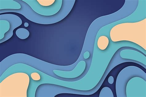 Premium Vector Abstract Paper Style Background