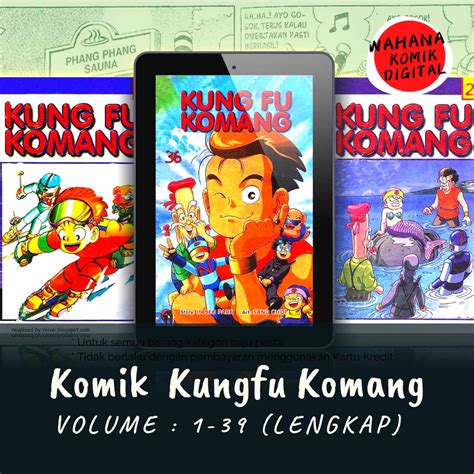 Jual Paket Komik Scan Digital Kungfu Komang Volume 1 39 Bahasa Indonesia Lengkap Murah Sampai