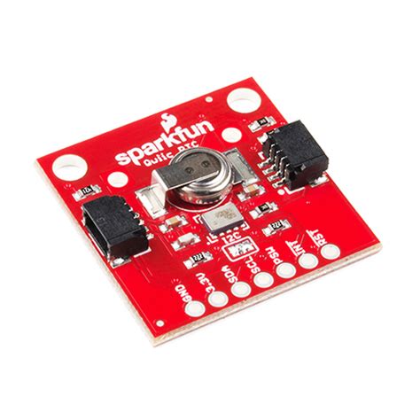 sparkfun qwiic real time clock rv 1805 micro robotics