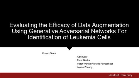 pdf evaluating the efficacy of data augmentation using generative