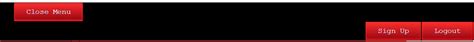 Php Place Menu Buttons Side By Side In HTML CSS Stack Overflow