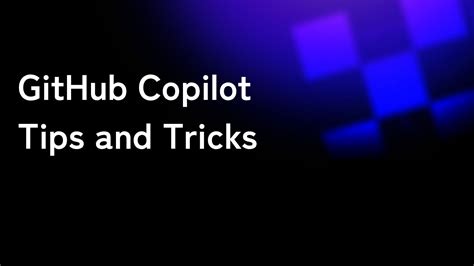 github copilot tips and tricks en speaker deck