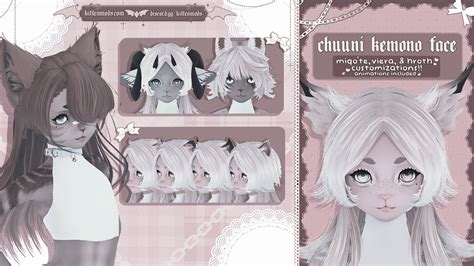 𝕷𝖚𝖈𝖎𝖋𝖚𝐲𝖚 「 Chuuni Kemono Face 」and「 Mochikemono Makeups And C … 🔞