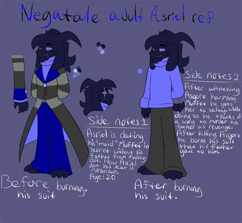 Negatale Adult Asriel Ref By Artsygum On Deviantart