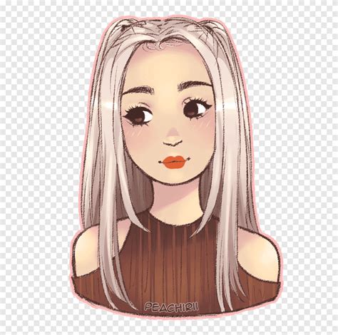 صبغ الشعر بالجبهة قص الشعر الأسود ، والتفاح المطلي Png