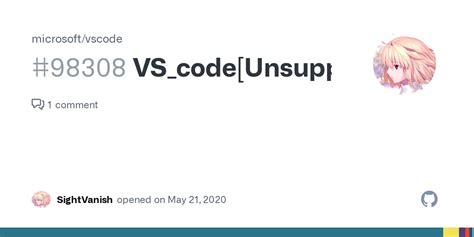 Vs Code[unsupported] · Issue 98308 · Microsoft Vscode · Github