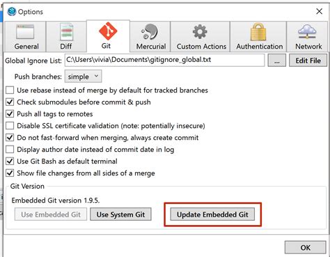 Using Embedded Git Or System Git In Sourcetree Sourcetree Atlassian Documentation