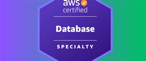 cracking the aws certified database specialty exam my tips and