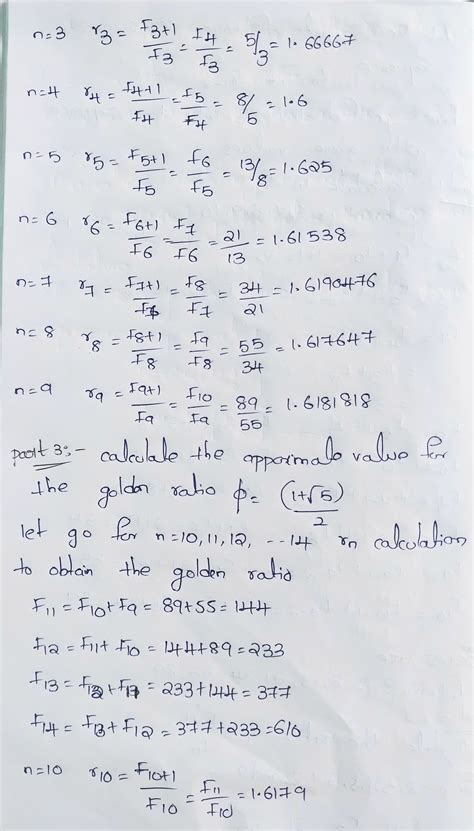 Solved The Fibonacci Sequence Is A Sequence Of Numbers In Which Each