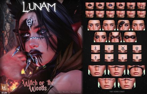 Second Life Marketplace Lunam ⋅ ⋆☽︎⋅ Witch Of The Woods ⋅☾⋆ ⋅